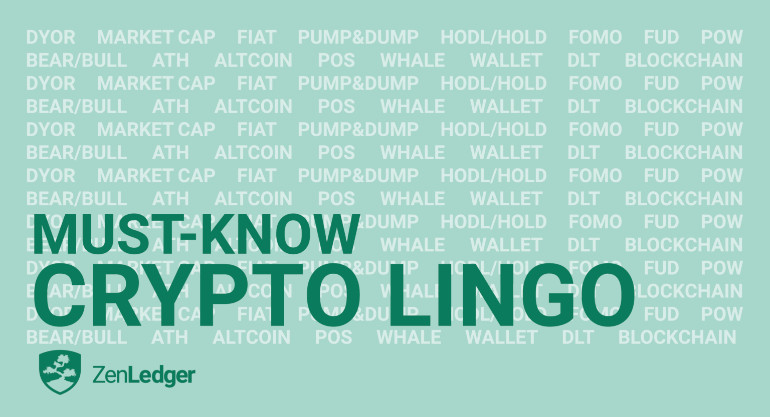 Guide to 15 Crypto Terms, Lingo & Acronyms